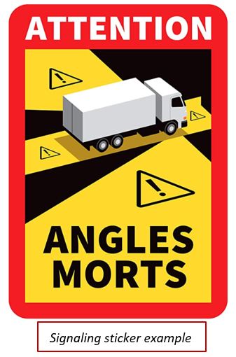 France to require blind spot warning stickers for Heavy Goods Vehicles ...