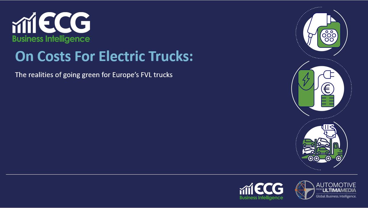 ECG Business Intelligence - The Association of European Vehicle Logistics